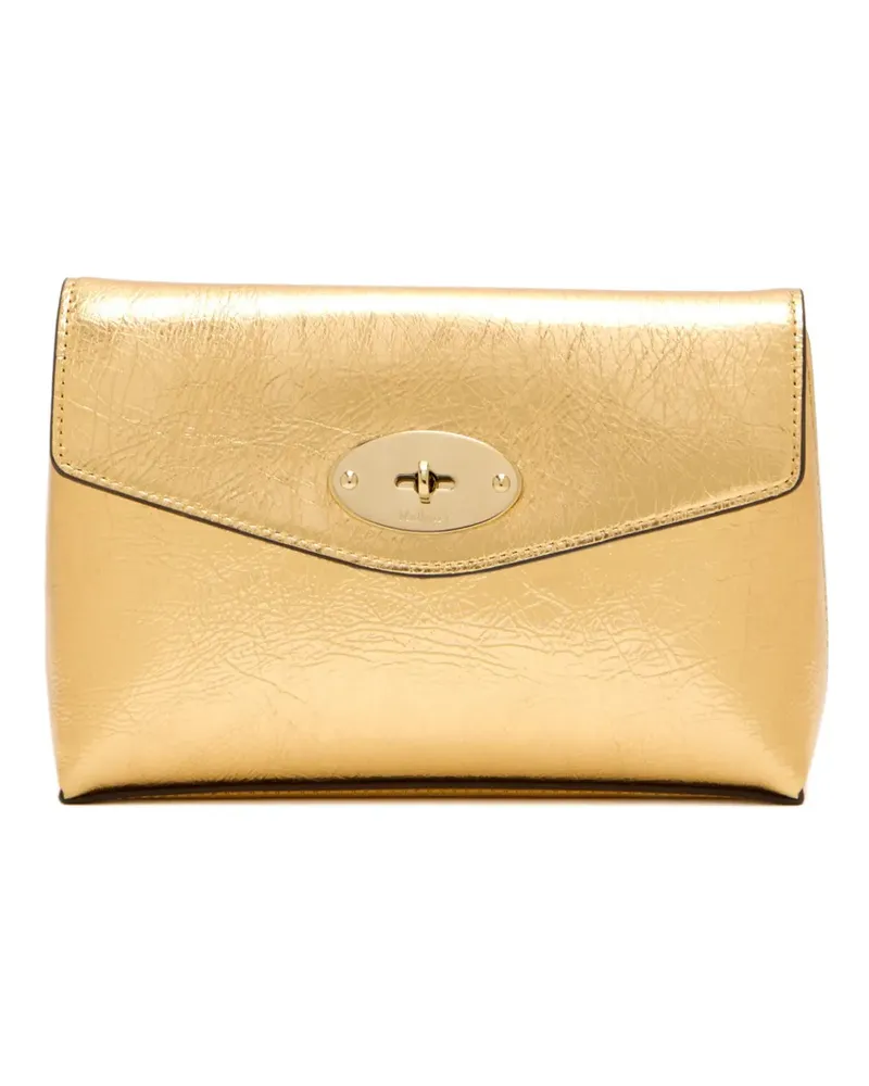 Mulberry Darley gold twist lock clutch - bei MyBestBrands shoppen