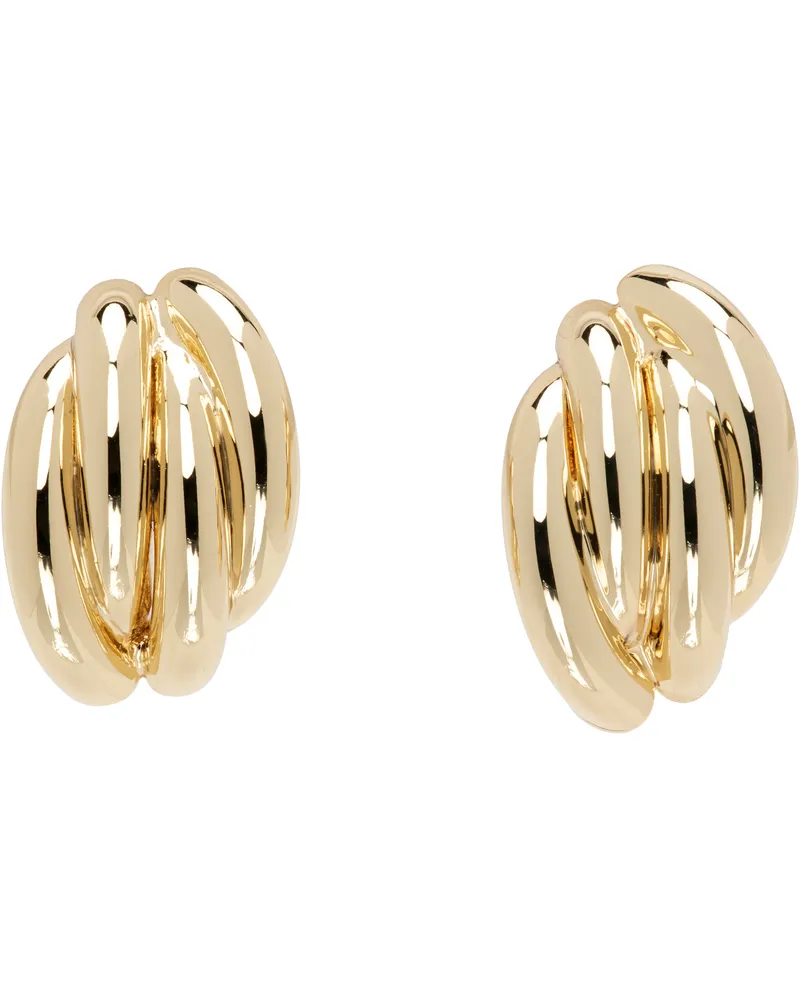 Anine Bing Gold Knot Earrings bei MyBestBrands shoppen