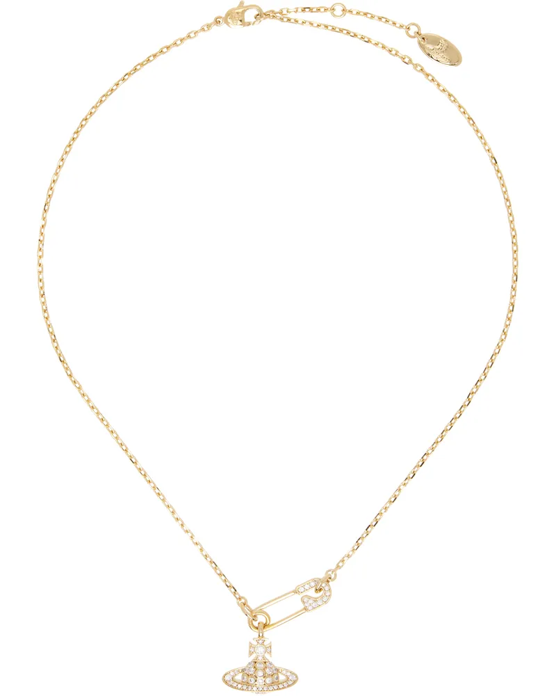 Vivienne Westwood Gold Lucrece Pendant Necklace bei MyBestBrands shoppen