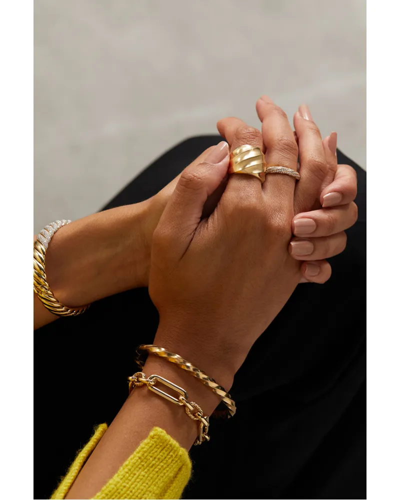 David Yurman Cable Ring aus Recyceltem 18 Karat bei MyBestBrands shoppen